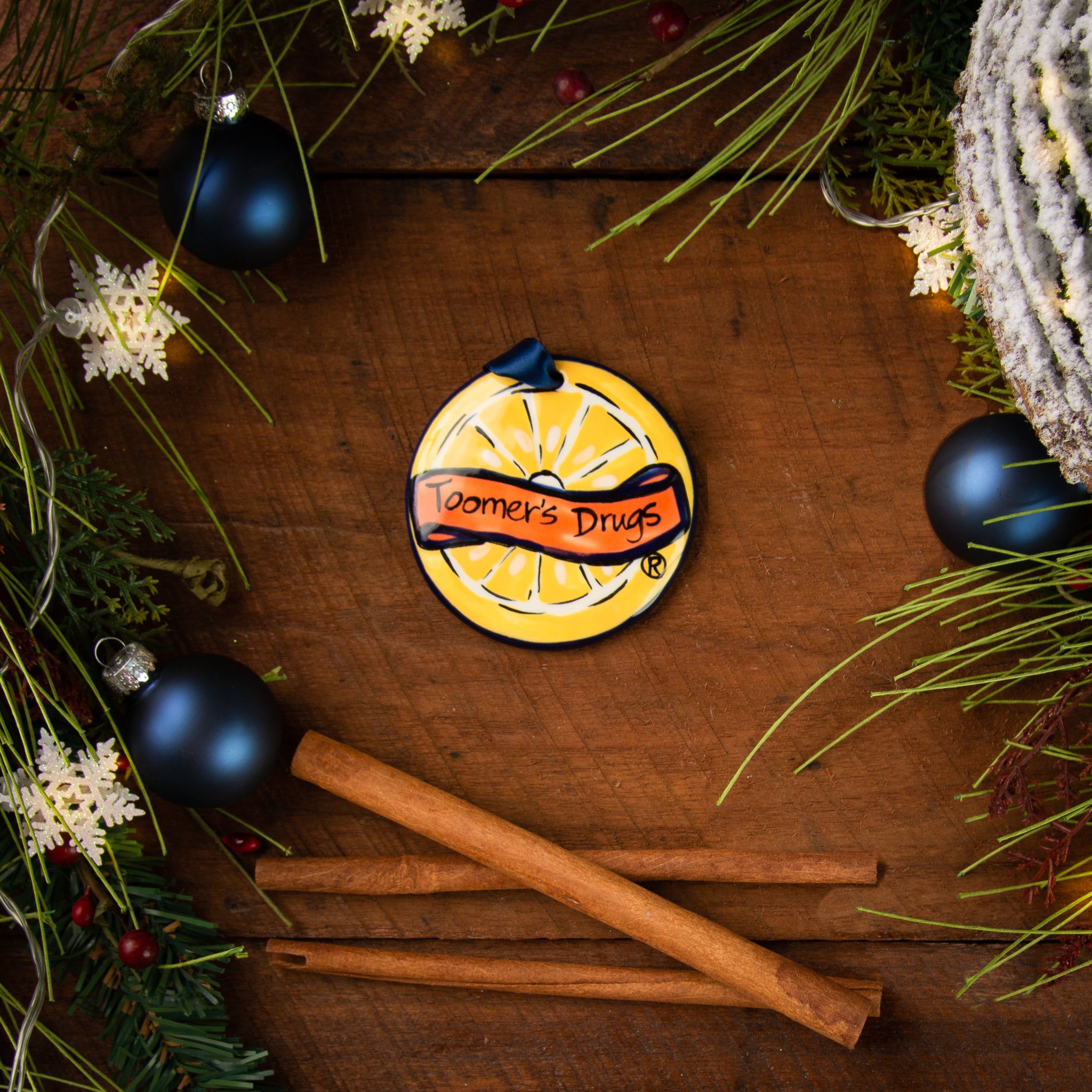 Ornament Lemon Logo – Toomer's Drugs